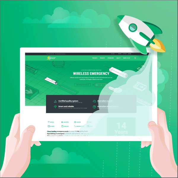Ektor AU gets a new look - Ektor - New Zealand - Emergency Lighting